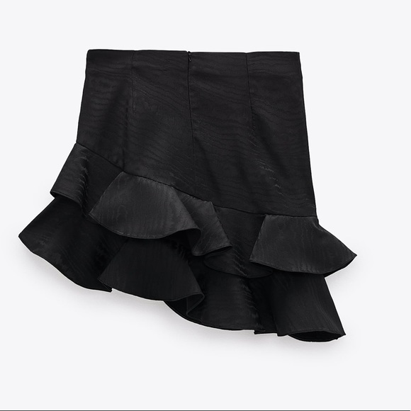 Zara | Skirts | Zara Ruffle Mini Skirt | Poshmark